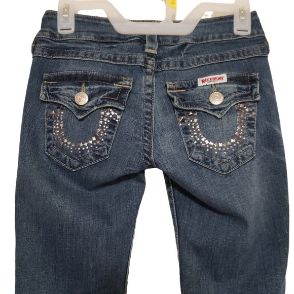 True Religion | Jeans | True Religion Womens 26 I 28 Flap Stud Pocket ...